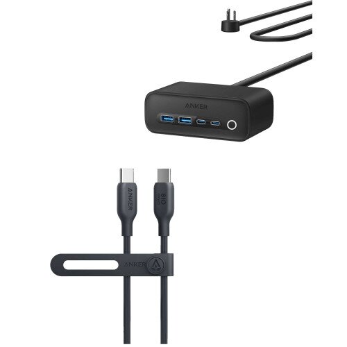 Shop Anker 525 Charging Station and 543 USB-C to USB-C Cable (Bio-Based ...