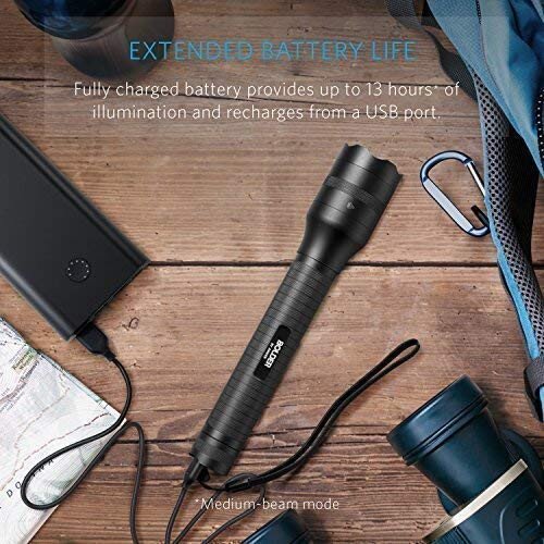 Buy Anker Bolder LC90 2-Cell Rechargeable Flashlight online in UAE ...