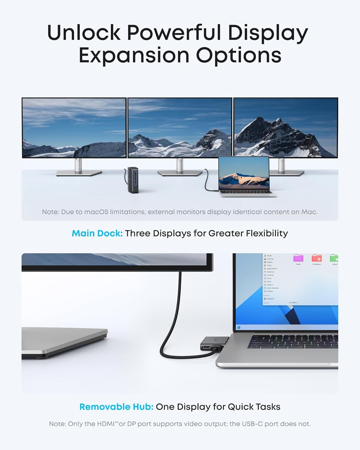 Shop Anker Nano Docking Station (13-in-1, Triple Display, Built-In ...
