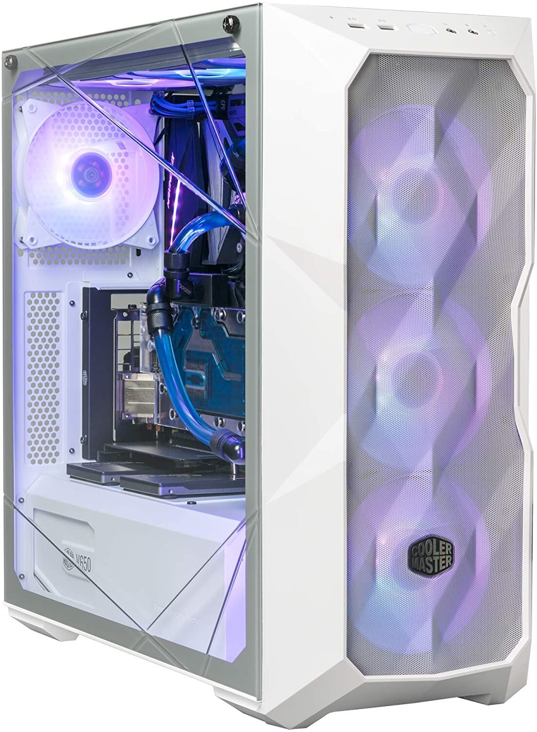 Shop Cooler Master Masterbox TD50 Mesh Computer Case - White in UAE ...