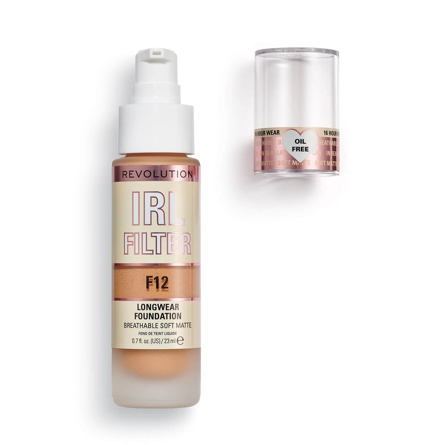 Shop Makeup Revolution IRL Filter Longwear Foundation 23ml (Various ...