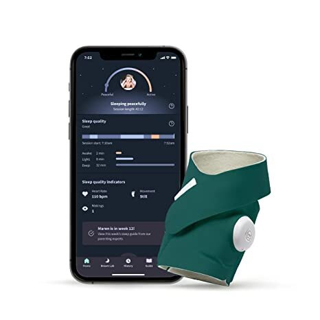 Shop Owlet Dream Sock Baby Monitor - Deep Sea Green in UAE - Tejar.com UAE